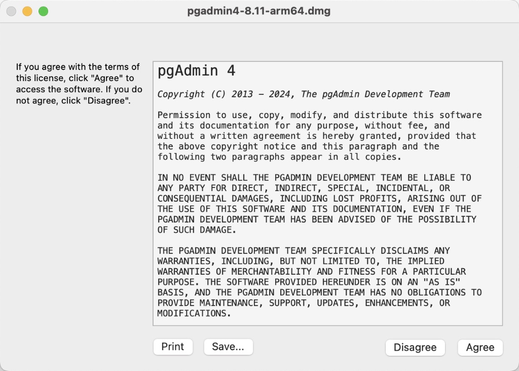 pgAdmin 툴을 이용한 postgresql 서버 접속하기